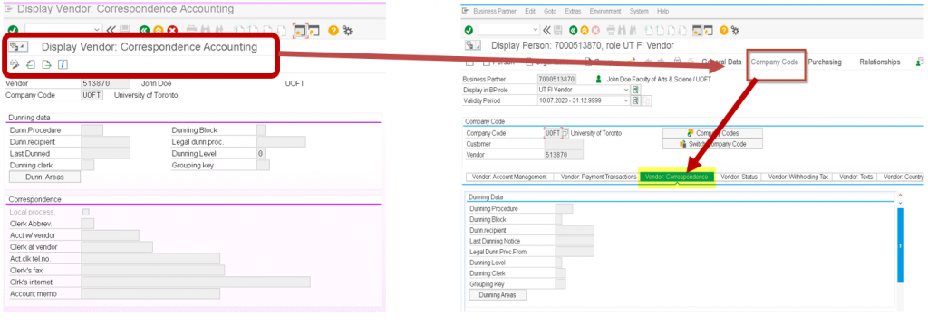 S/4HANA Business Partner – Display Vendor Master Records - Financial ...