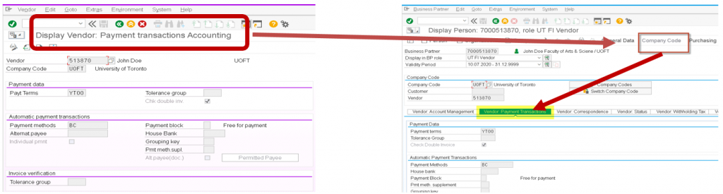 S/4HANA Business Partner – Display Vendor Master Records - Financial ...