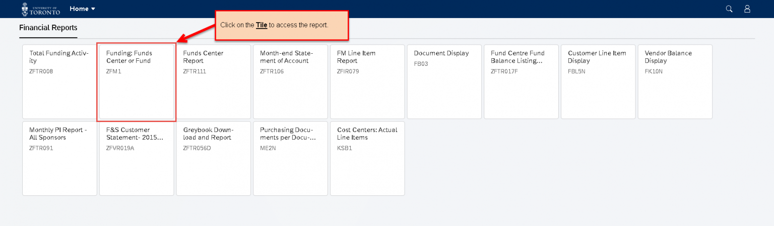 Introduction to the FIORI Launchpad (FLP) Reporting Home Page ...