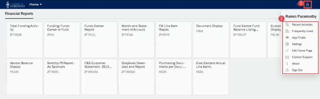 Introduction to the FIORI Launchpad (FLP) Reporting Home Page ...