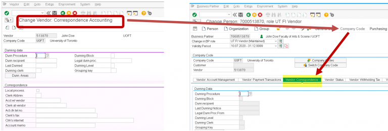 S4 HANA Business Partner – Change & Create Accounts Payable Vendor ...