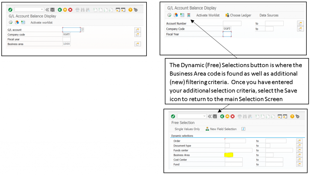 FS10N – G/L Account Balance Display Report has been replaced by a new ...